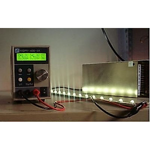 DC Regulated Power Supply/Four Digital Display Precision Adjustable Power Supply Digital Programmable DC Power Supply Cup Time Tracking DC 400V/1A