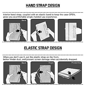 VORI Case for All-New Fire 7 Tablet (9th Generation, 2019 Release), Folio Smart Cover with Auto Wake/Sleep (Mandala Galaxy)