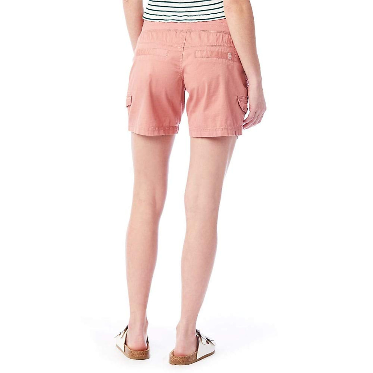 Unionbay Women's Christy Stretch Knit Waist Convertible Short, Prairie, Extra Small