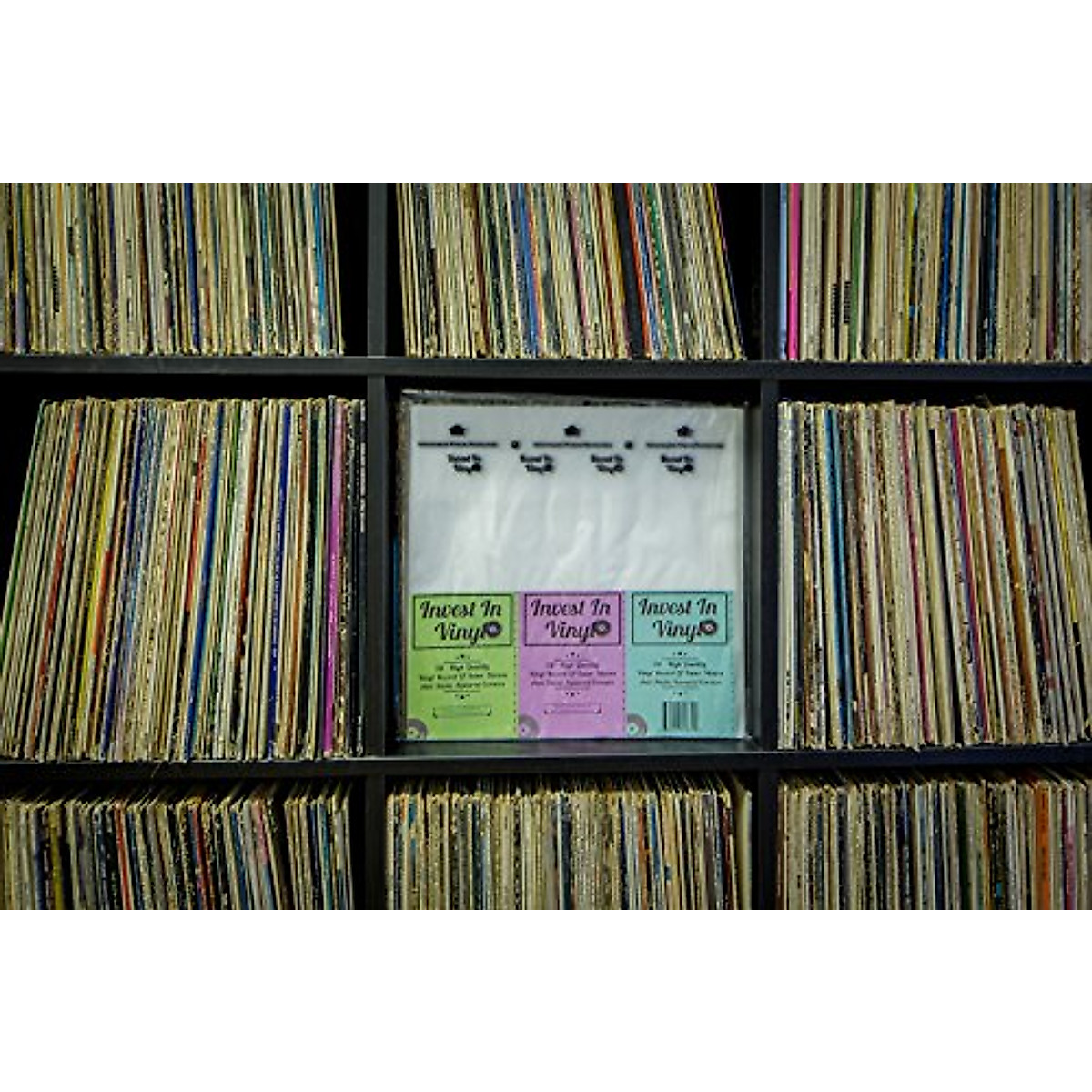 50 LP Inner Sleeves Anti Static Square Vinyl Record Sleeves 33 RPM 12" Provide Your LP Collection with The Proper Protection - Invest In Vinyl