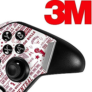 Skinit Decal Gaming Skin Compatible with Xbox One Elite Controller - Officially Licensed NBA Chicago Bulls Historic Blast Design