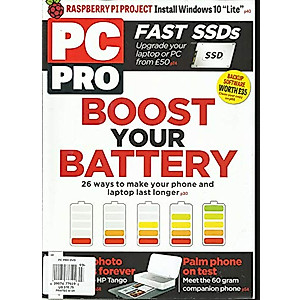 PC PRO MAGAZINE, BOOST YOUR BATTERY MARCH, 2019 ISSUE 3 293 PRINTED IN UK