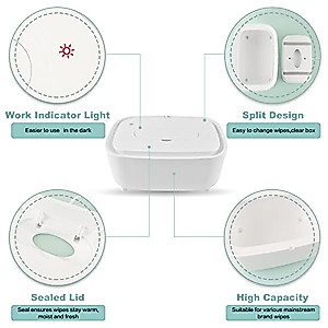 Wipe Warmer and Baby Wet Wipes Dispenser | Baby Wipes Warmer for Babies