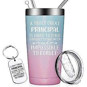 DOEARTE Principal Gifts - Principal Appreciation Gifts for Women - Principals Day, Teachers Appreciation Day, Christmas Gift for Principals - 20oz Tumbler