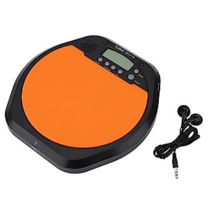 Drum Practice Training Pad, Digital Electronic Drum Training Pad Tempo Metronome with Earphone Electric Drum Pad Colored Drum Practice Pad Colored Drum Practice Pad