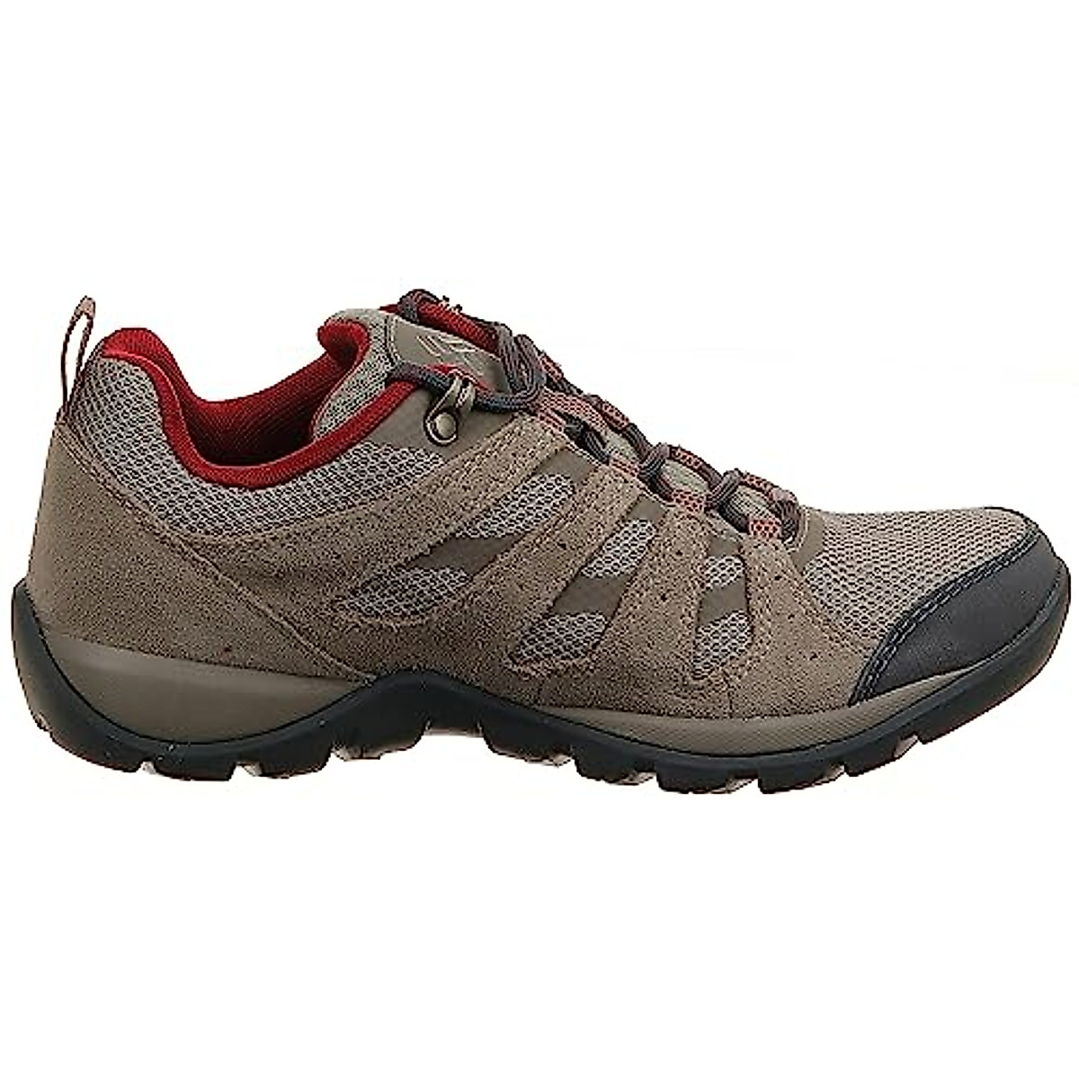 Columbia Women's Redmond V2 Waterproof, Pebble/Beet, 9