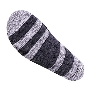 YUEDGE Men's Socks Cushioned Outdoor Hiking Socks Moisture Wicking Athletic Socks Comfort Work Socks For Men Size 10-13, 5 Pairs