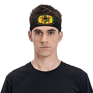 US Army Vietnam Veteran Sports Headbands Unisex Yoga Non-Slip Quick-Drying Workout Hairband