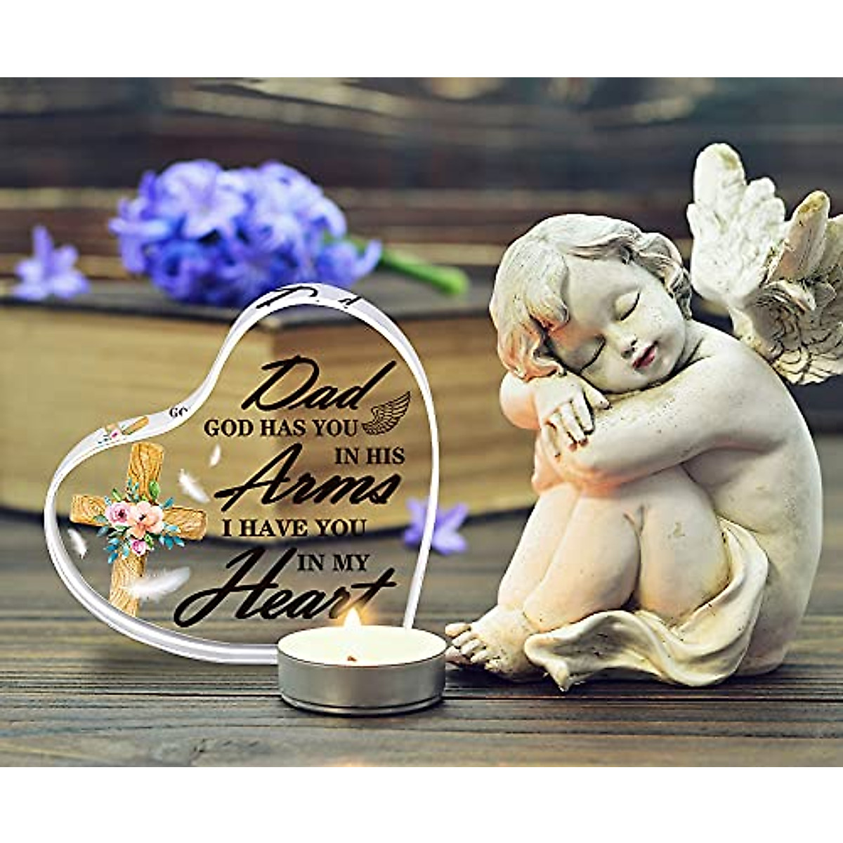 PETCEE Sympathy Gifts for Loss of Father,Memorial Gifts for Loss of Dad,Bereavement Funeral Condolence Rememberance Grief Gift for Loss,Sorry for Your Loss of Father,in Memory of Loved Dad