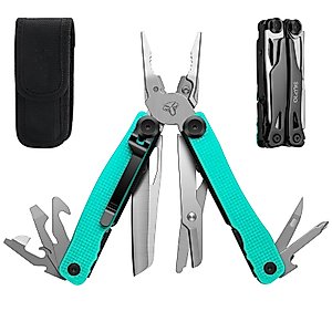SIUPRO Multitool Pocket Knife, Multi Tool Pliers with Clip for Men and Women, Valentines Day Gifts for Him Boyfriend， Multipurpose Utility Tactical Scissors for Camping, Survival