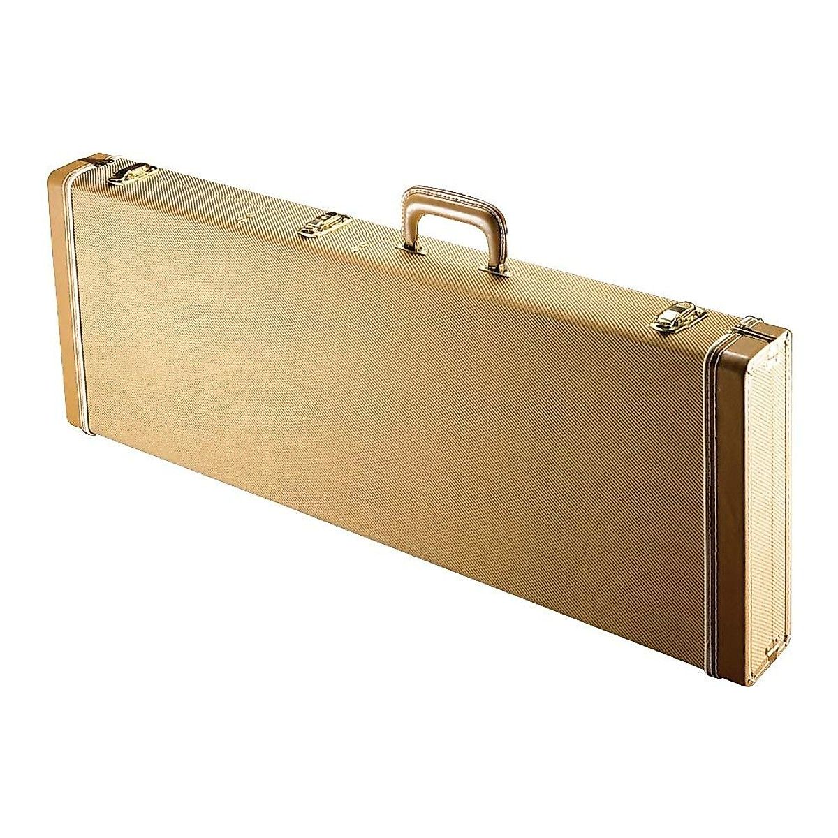 Gator Cases Deluxe Wood Standard Fits Fender Stratocaster/Telecaster Electric Guitar Case (GW TW)