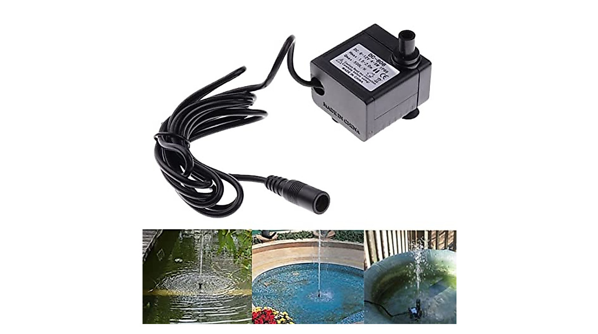 Eioflia Mini Water Pump Waterproof - Low Noise & Compact Design