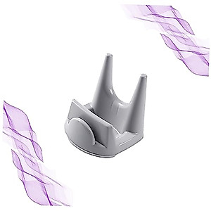 DOITOOL 1pc Pan Lid Cover Plastic Lid Rest Kitchen Tool Rests Cooking Tool Organizer Spatula Rack Pan Pot Cover Shelf Plastic Cap Tool Holder Bracket Dark Grey Lid Rest Stand Holder