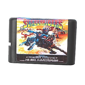 Sunset Riders (Sunsetriders) NTSC-USA 16 bit MD Game Card For Sega Mega Drive For Genesis