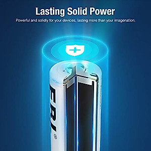 EBL 8 Pack AAA Ni-MH Rechargeable Batteries AAA Batteries ProCyco Technology (Typical 1100mAh, Minimum 1000mAh)