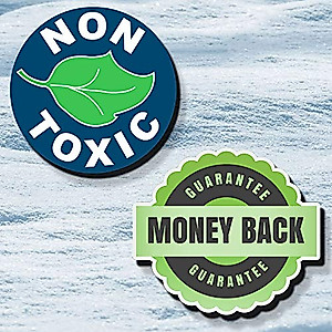 All About Pets Snow and Ice Melt - Gentile on Your Pets Paws and Made with No Toxic Chlorides or Painful Rock Salt Safe for Dogs & Cats - 15 lb Bucket