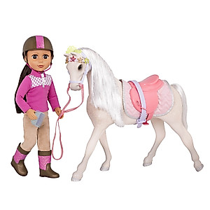 Glitter Girls by Battat - Starlight 14" Toy Horse - 14 inch Doll Accessories and Clothes for Girls Age 3 and Up – Children’s Toys , White
