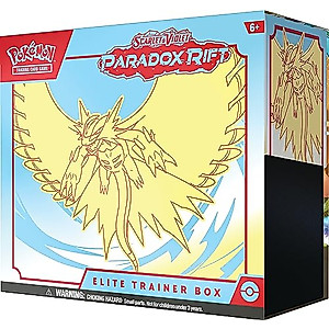POKEMON TCG: SCARLET and VIOLET: PARADOX RIFT: ELITE TRAINER BOX - Roaring Moon
