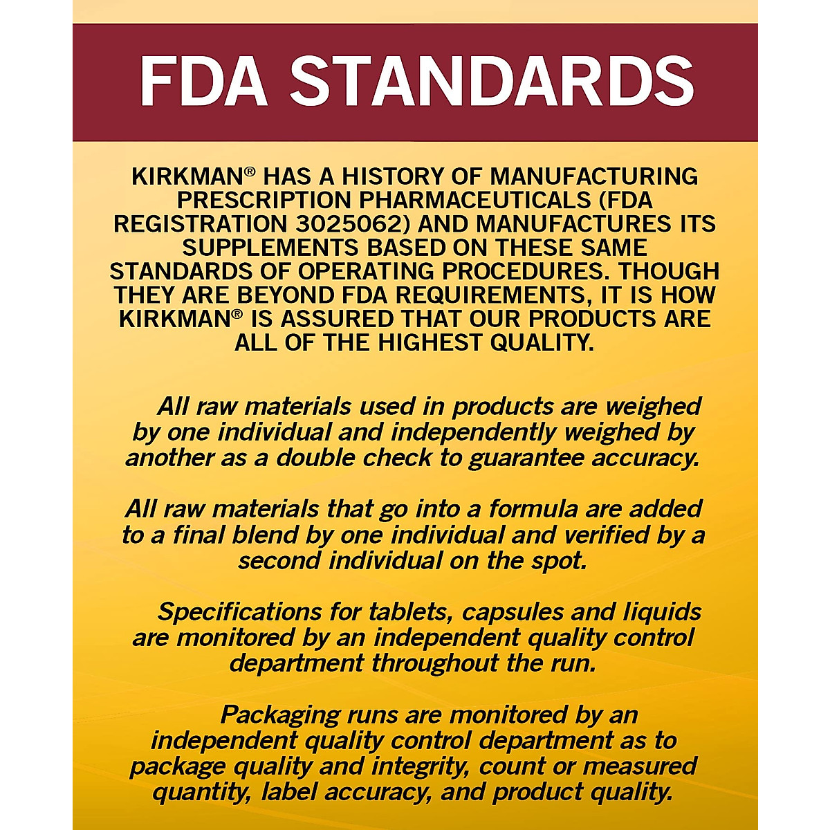 Kirkman's purest Calcium 200 mg - Hypoallergenic 120 Vegetarian Capsules - Gluten and Casein Free -Tested for More Than 950 Environmental contaminants