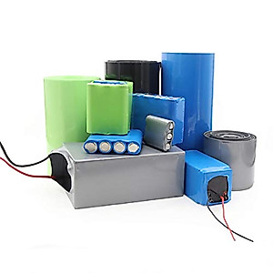 MDD PVC Heat Shrink Tubing Battery Wrap 17mm ~ 80mm, for 18650 Battery Heatshrink Sleeves (Color : Green, Size : Width 30mm x 1meter)