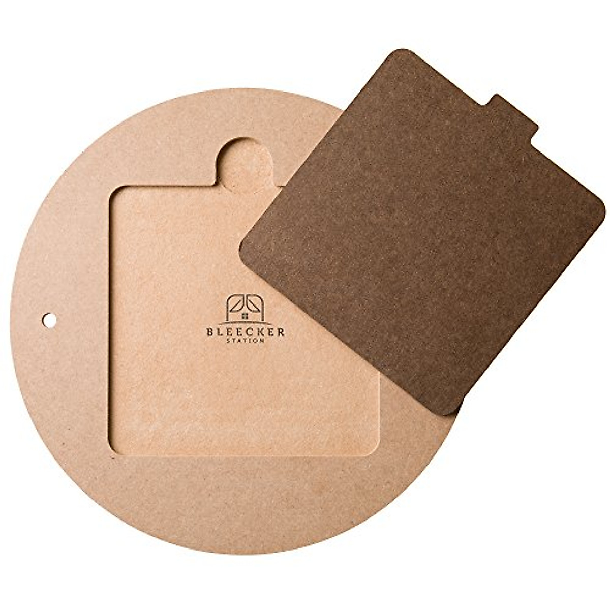 Bat System for Potter’s Wheel, 12” Round Outer Bat with Set of Six 7” Square Inner Bats, Bat Adapter with Removable Inserts for Throwing Pottery, for Potters and Clay Artists