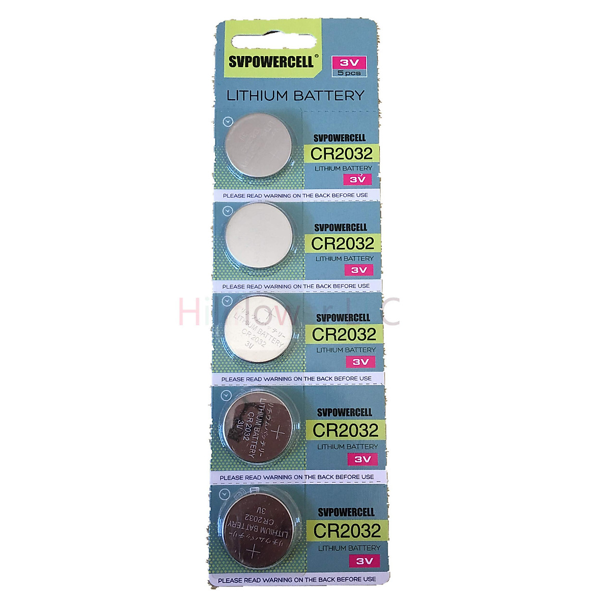 Generic 5 X Cr2032 Br2032 2032 3V Lithium Batteries