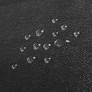 Karl home 4-Tier Shoe Rack, Stackable Shoe Shelf Storage Organizer, Non-Woven Fabric Free Standing Shoe Closet for Entryway Bedroom Doorway Hallway Black