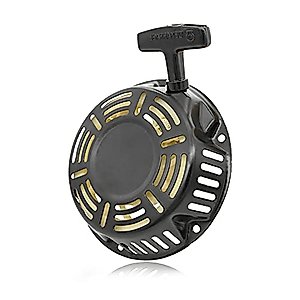 Pull Start Recoil Starter, Rain King Recoil Starter Compatible with Predator 212cc 6.5HP 7HP OHV Engine Go Kart Pit Bike Generator Lawnmower