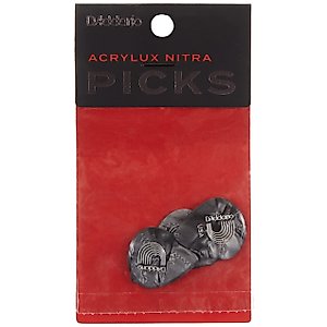 D'Addario Acrylux Nitra Jazz, 3-Pack (3AN7-03), Black