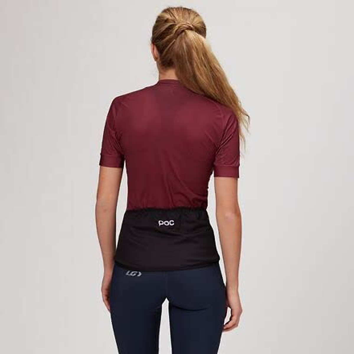 POC Essential Road Logo Jersey - Women's Propylene Red/Dark Propylene Red, Xl