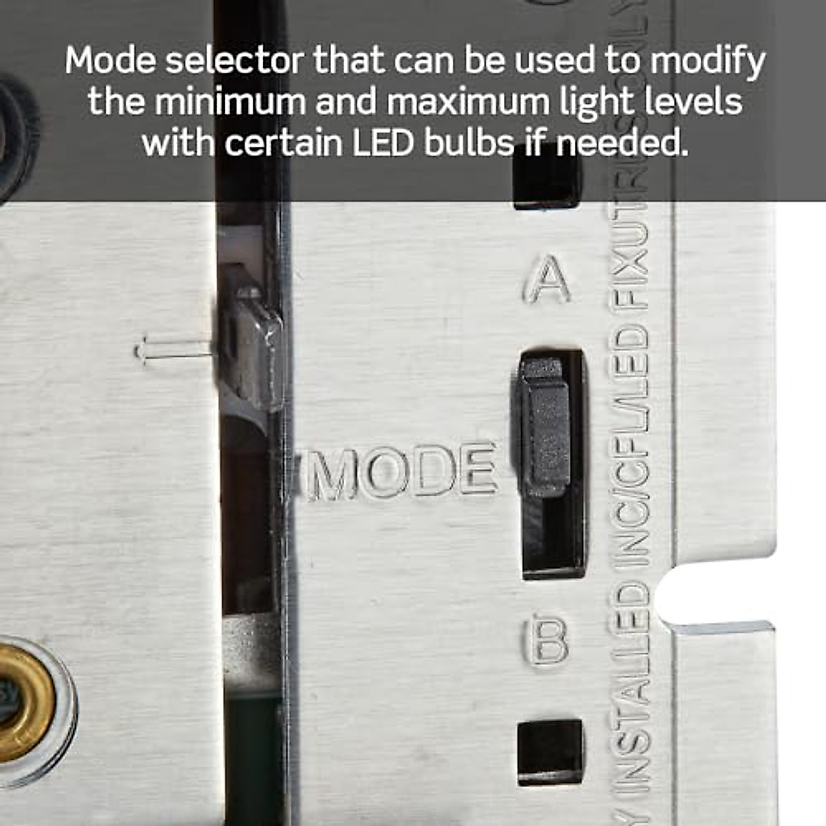 Leviton IllumaTech Dimmer Switch for Dimmable LED, Halogen and Incandescent Bulbs, IPL06-10Z, White with Ivory and Light Almond Faceplates