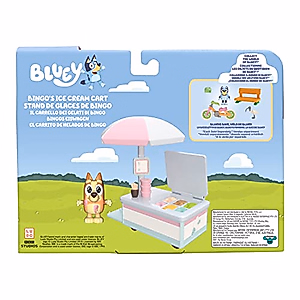Bluey Ice Cream Cart - Vehicle and 2.5-3" Bingo Figure Pack