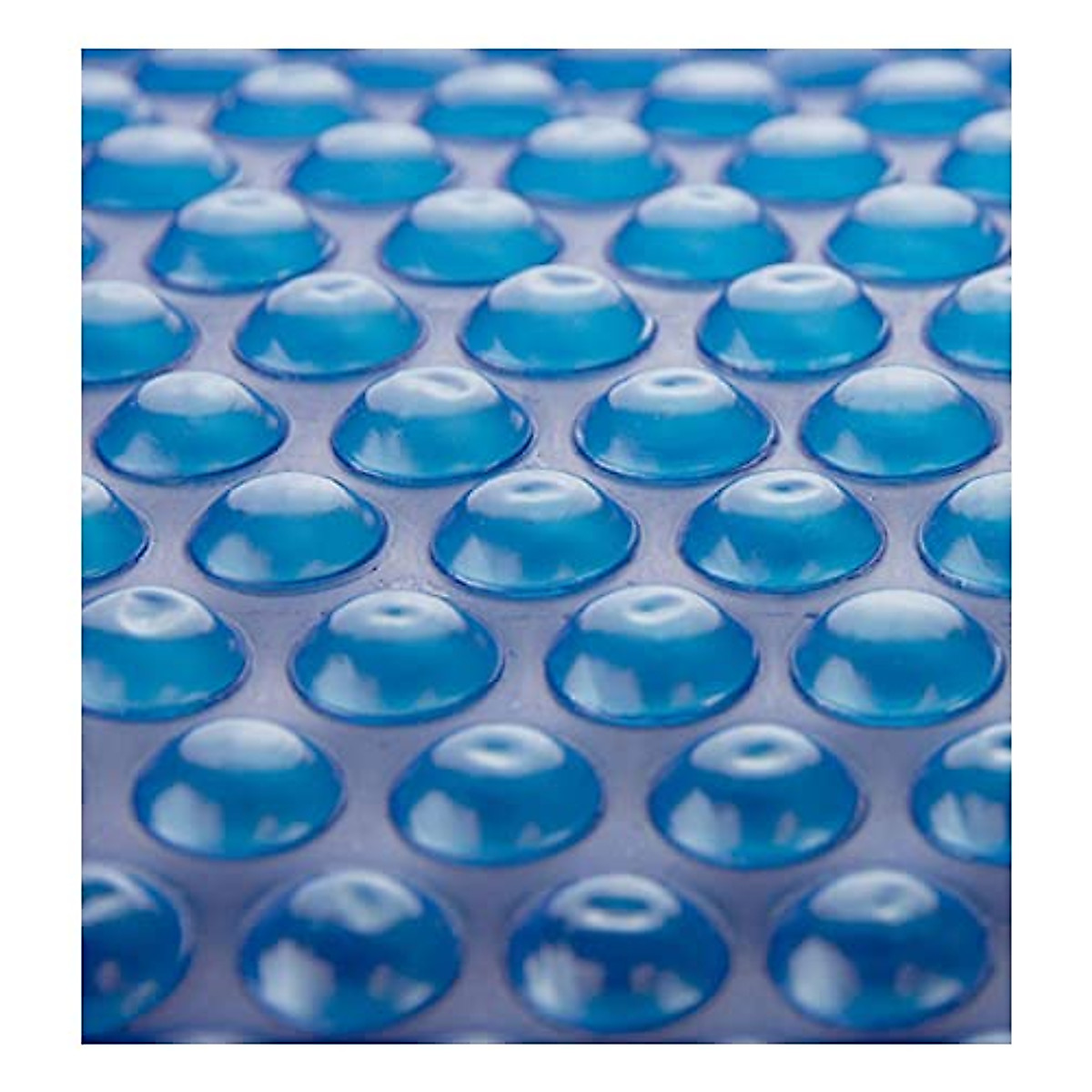 Sun2Solar Blue 18-Foot-by-36-Foot Rectangle Solar Cover Heat Retaining Blanket | 1600 Series with 6-Pack of Grommets Bundle | In-Ground and Above-Ground Rectangular Swimming Pool | Bubble-Side Down