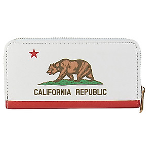 Women Wallet ~ Big Bear California Republic Vinyl Cash Credit Card Women Clutch Wallet