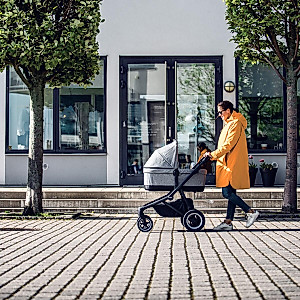 Thule Sleek Bassinet, Grey Melange