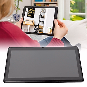 ciciglow 10-Inch Tablet,1280X800 HD FullView Screen,QuadCore Android9.0,2GB RAM 32GB ROM 5000mAh HighCapacity Battery,Support Dual Card Dual Standby (Black) (US Plug)