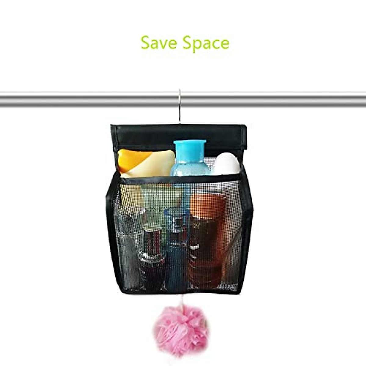 Rgosbxs Hanging Storage Basket Toilet Toiletries Bath Basket Dormitory Cosmetics Storage Bag