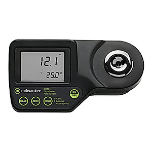 Milwaukee Instruments MA884 Digital Refractometer Grape Juice