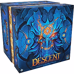 Descent: Legends of the Dark Board Game - Epic Dungeon-Crawling Adventure! Cooperative Strategy Game for Kids & Adults, Ages 14+, 1-4 Players, 3-4 Hour Playtime, Made by Fantasy Flight Games