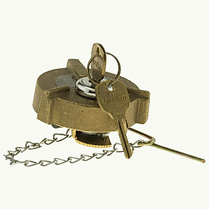 Stant Saddle Tank Locking Fuel Cap for Ford L-Class Heavy Duty Trucks 1990-1998, Bronze