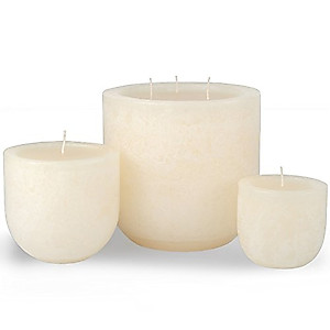 Vance Kitira Timber Goblet Candle (3.25, Melon White)