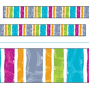 TREND enterprises, Inc. T-85610 Color Harmony Stripes Bolder Borders, 35.75'