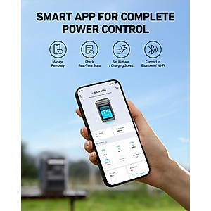 Anker SOLIX C300 Portable Power Station, Outdoor 288Wh LiFePO4 Battery, 300W (600W Surge) Solar Generator, 140W Two-Way Fast Charging, For Camping, Traveling, and Emergencies (Solar Panel Optional) (Renewed)