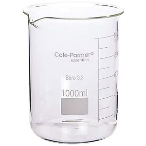 Cole-Parmer Low-Form Beaker, Glass, 5000 mL