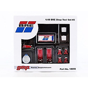 Shop Tool Set of 6 pieces Brock Racing Enterprises (BRE) 1/18 Diecast Replica by GMP"""