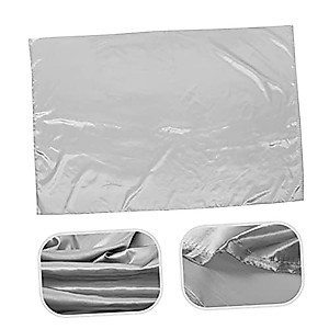 FAVOMOTO 4pcs Satin Fabric Sewing Fabric Fake Silk DIY Cloths Seam Binding DIY Patchwork Scrapbook Materials Cotton Bundle Multi-use Fabric Polyester Cheongsam Accessories