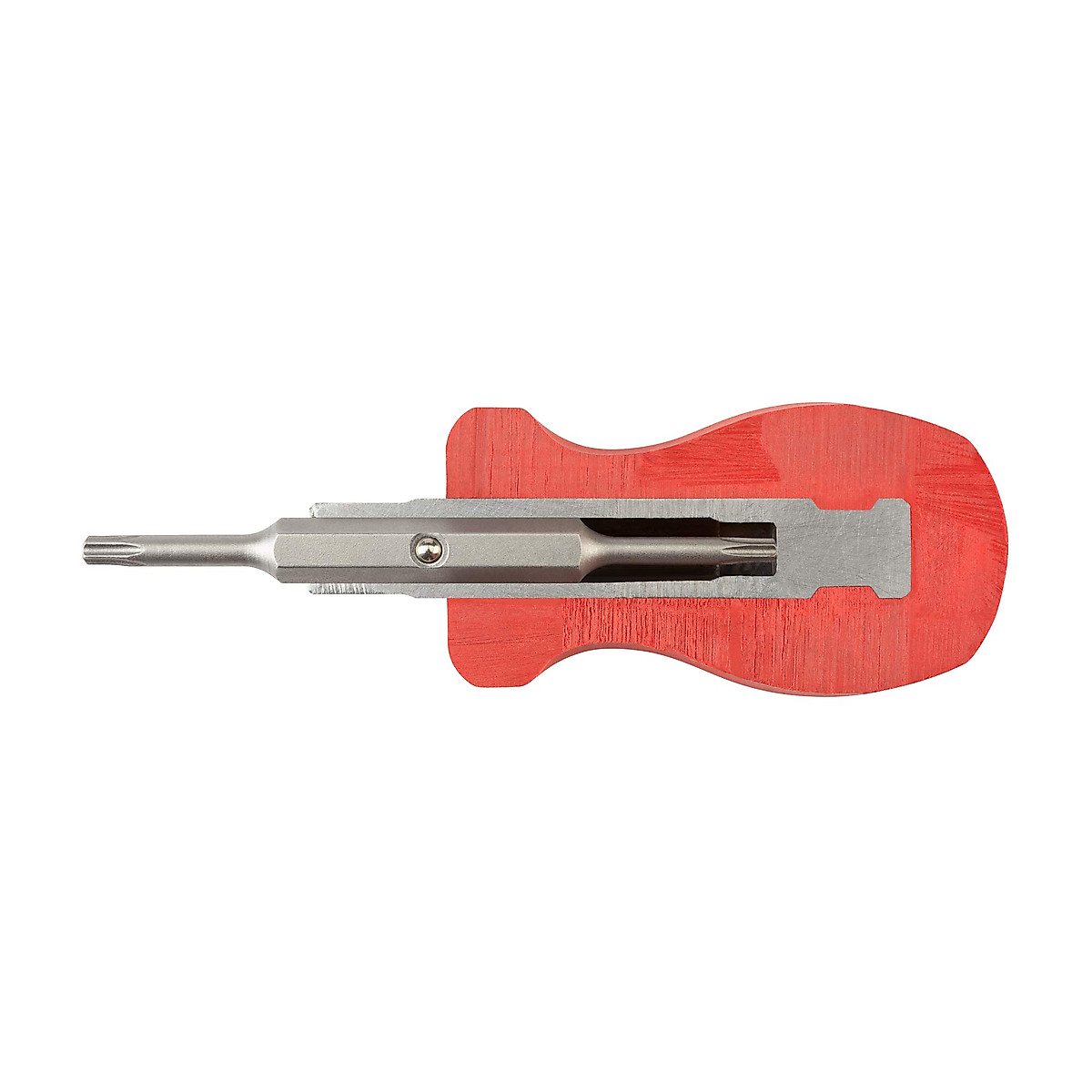 TEKTON 3-in-1 Stubby Torx Driver (T10 x T15, Red) | DMT17003