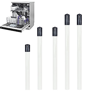 XHBTS 5 Pcs Stemware Saver Stemware Holder Dishwasher Wine Glass Protector Dishwasher Attachment 21cm 17cm 11.5cm