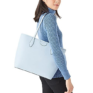 Kate Spade New York Large Lori Tote Top Zip Handbag (Ocean Fog)