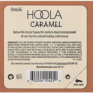 Benefit Hoola Caramel Matte Medium-deep Powder Bronzer, 0.28 Ounce